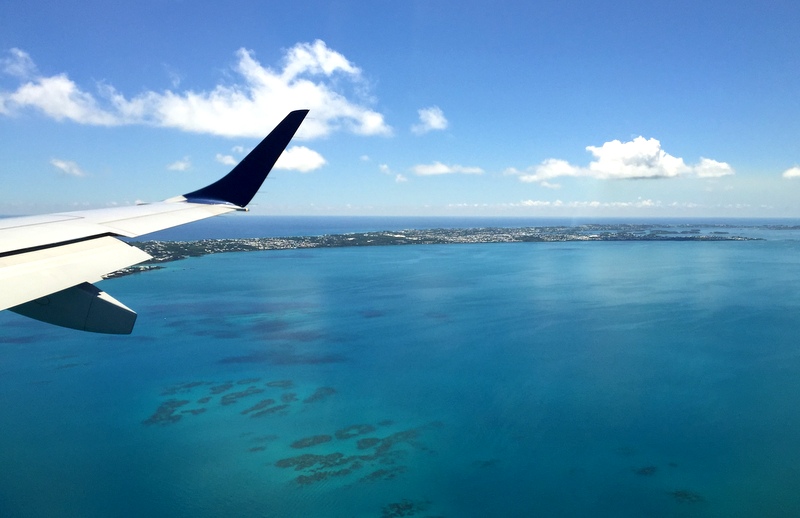 Beautiful View As Plane Lands In Bermuda - Forever Bermuda