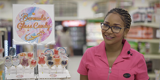 Video: Cami Bean-Caines Glass Candy Company - Forever Bermuda