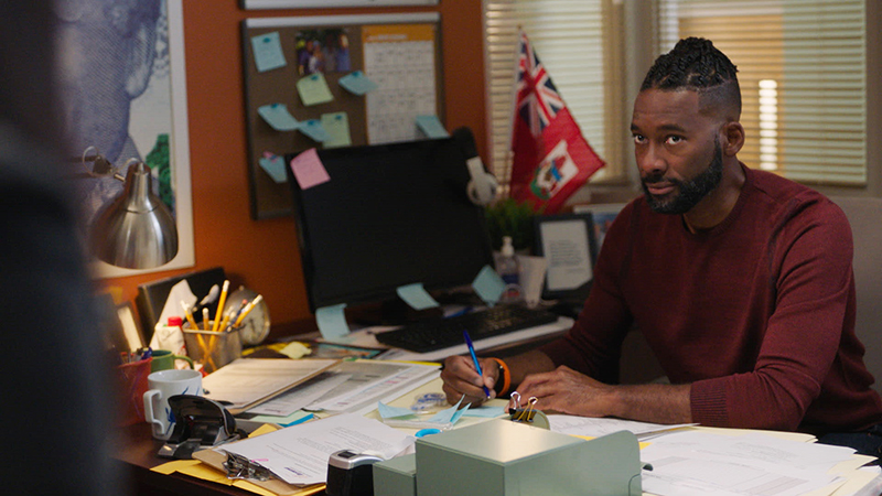 Daren Herbert & Bermuda Flag On Canadian TV Show - Forever Bermuda