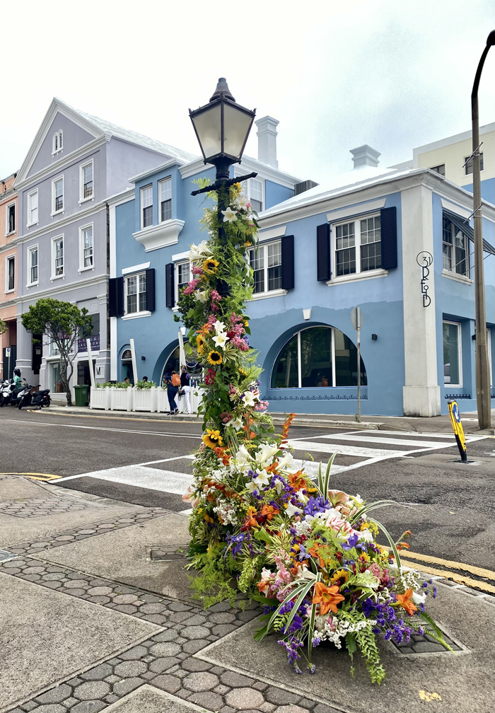 Garden Club Of Bermuda Creates Flower Display In City - Forever Bermuda