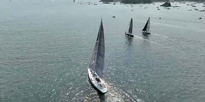 Video: Start Of 2024 Newport Bermuda Sailing Race - Forever Bermuda